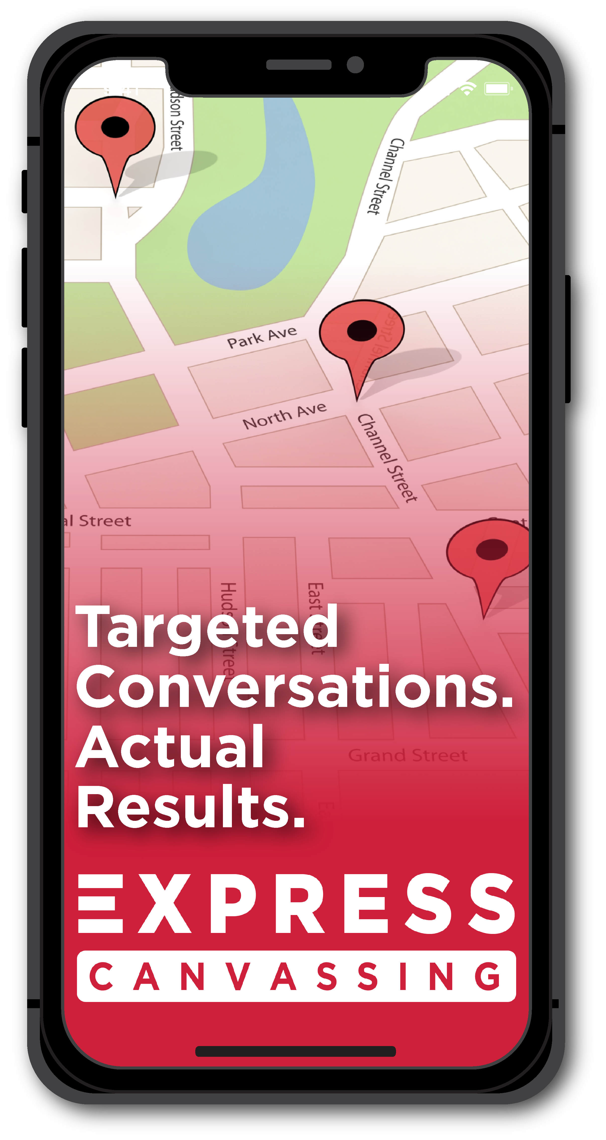 Express Canvassing | Targeted Conversations. Actual Results.